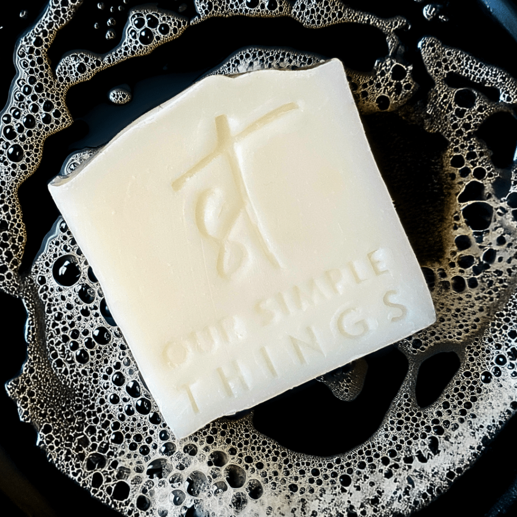 Pure Tallow Soap – Unscented Bar For Sensitive Skin | Our Simple Things